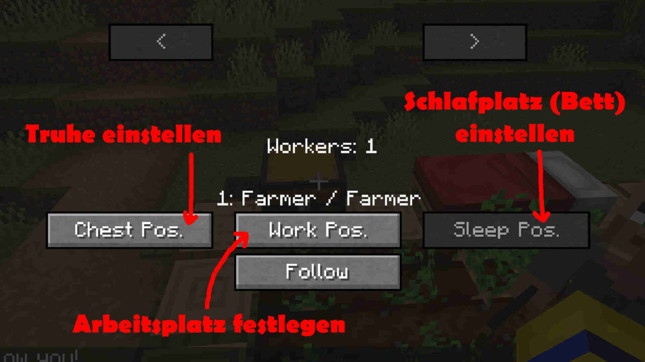 Villager Workers Mod | Schmods